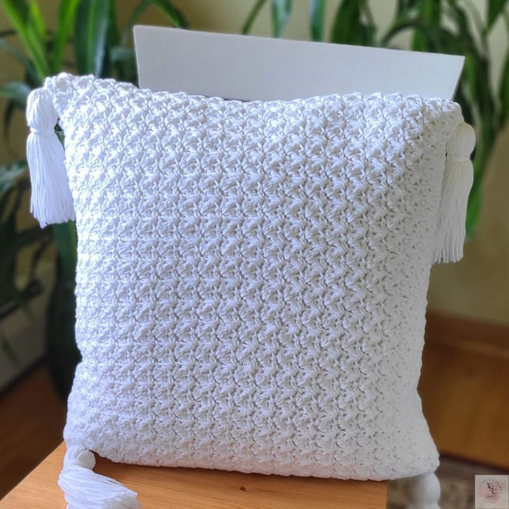 Crochet Pillow Cover - Free Pattern - YelenaStyleCrochet