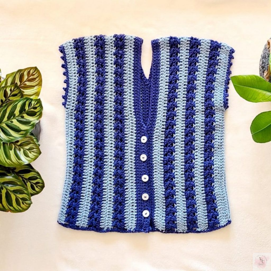 Crochet Summer Top Free Pattern Yelenastylecrochet 0379