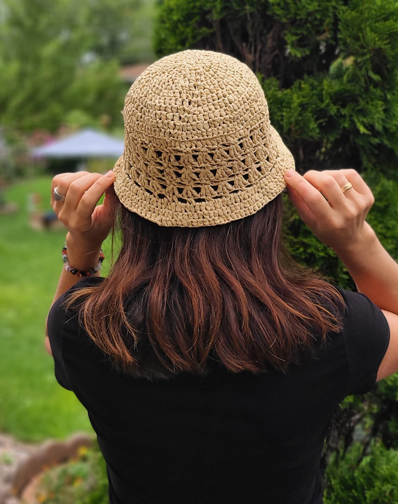 Free Crochet Bucket Hat Pattern - YelenaStyleCrochet