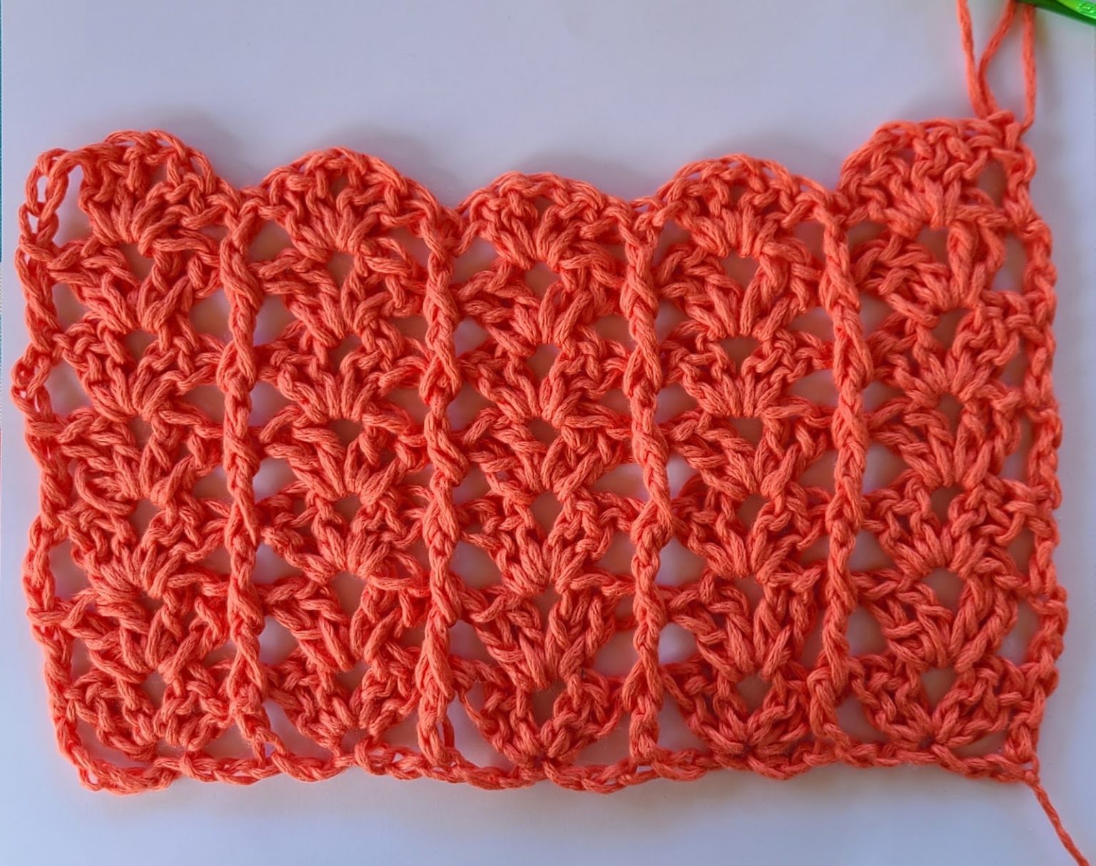Crochet Tutorial: Shell and Post Stitch Pattern